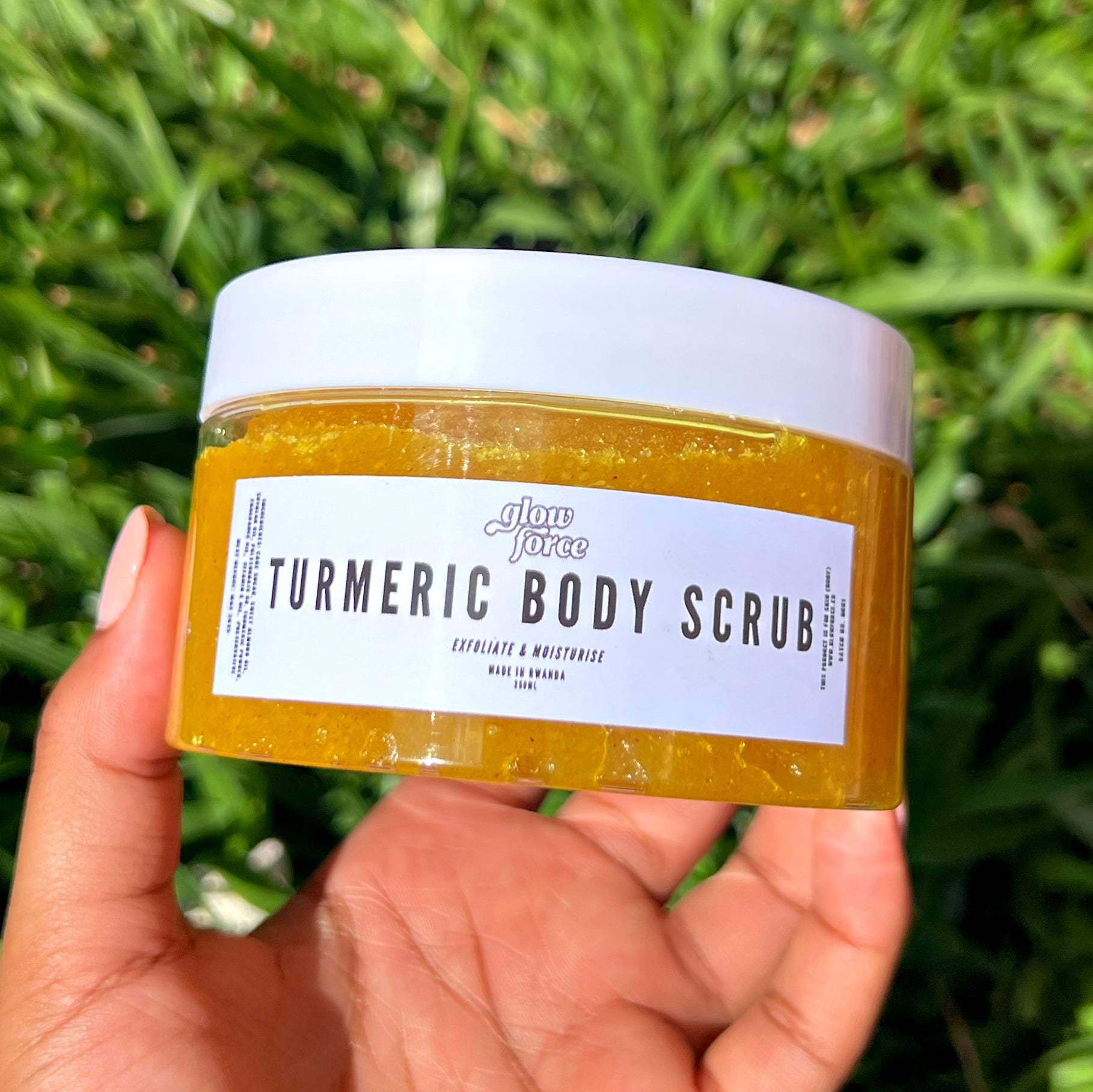 Turmeric Body Scrub – Glow Force